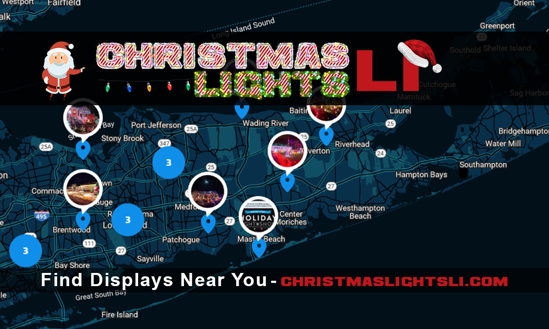 Light Map - Christmas Lights LI